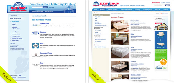Sleep Train: Conversion-Driven Online Marketing Sets Sleep Train Up For ...