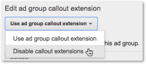 Google AdWords Tips: Callout Extensions